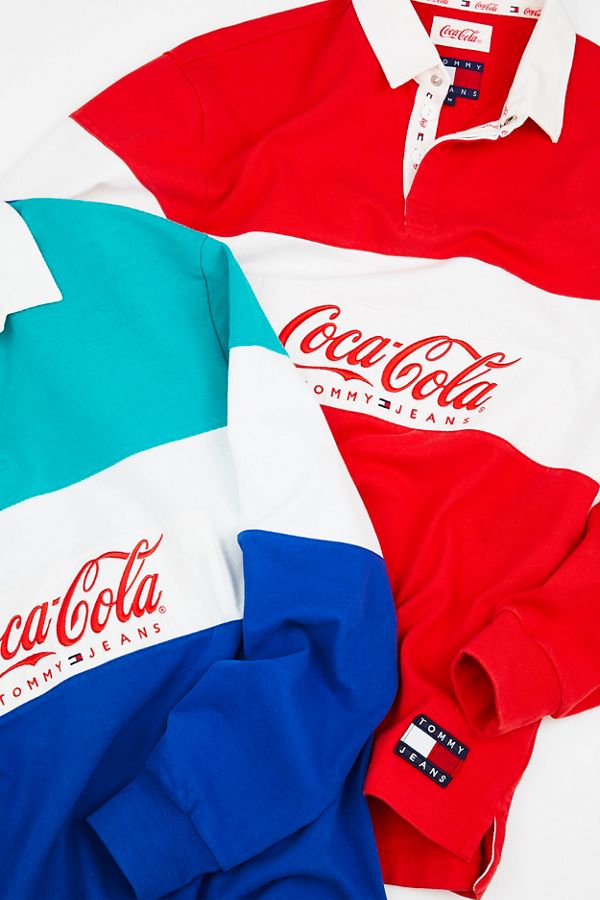 Tommy Jeans X Coca-Cola Rugby Shirt | Urban Outfitters