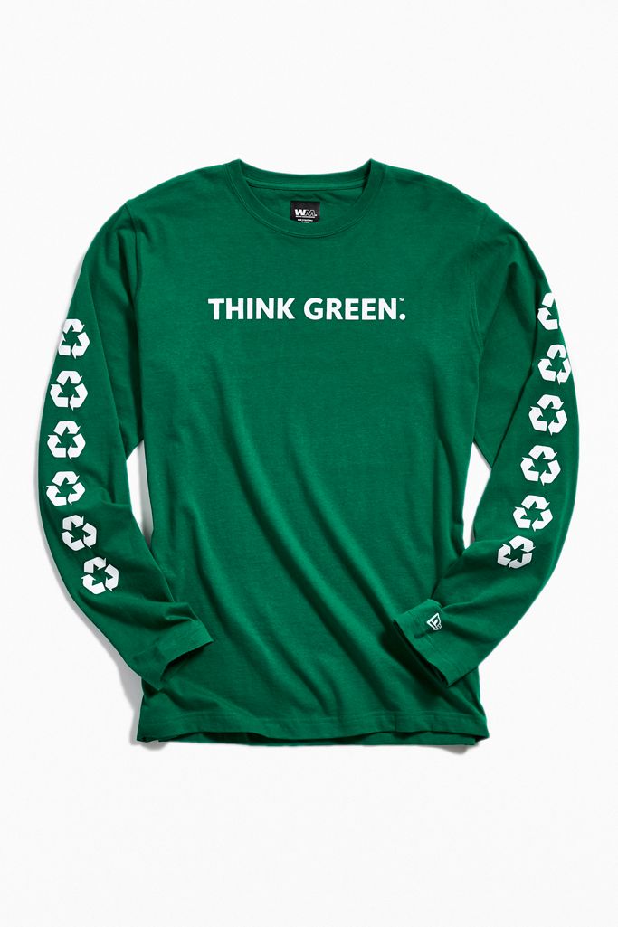 New Era Waste Management Think Green Long Sleeve Tee | Urban Outfitters