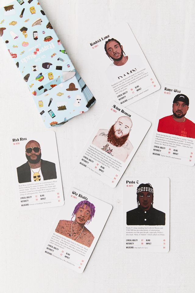 Rapper Stacks Card Game | Urban Outfitters