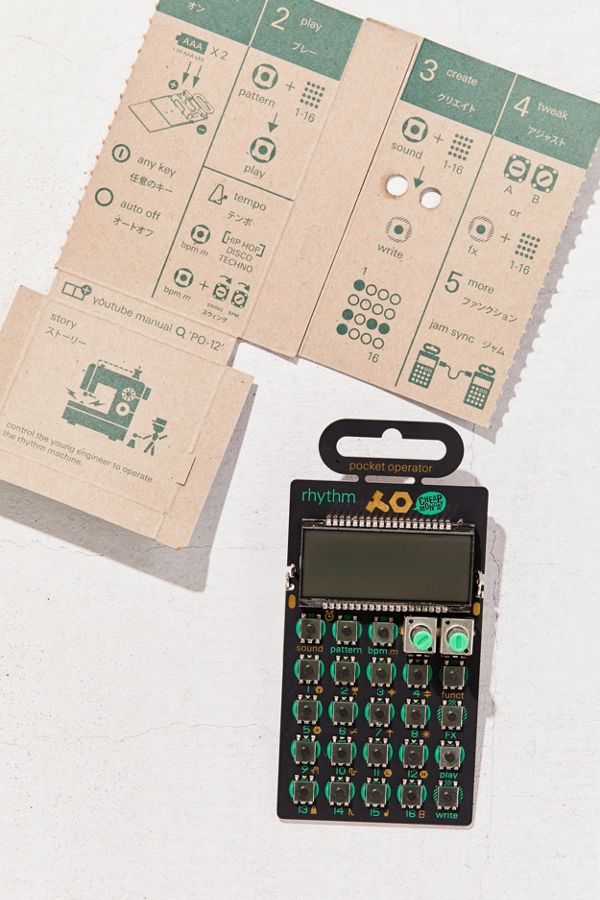 teenage engineering PO-12 Rhythm Pocket Operator | Urban Outfitters