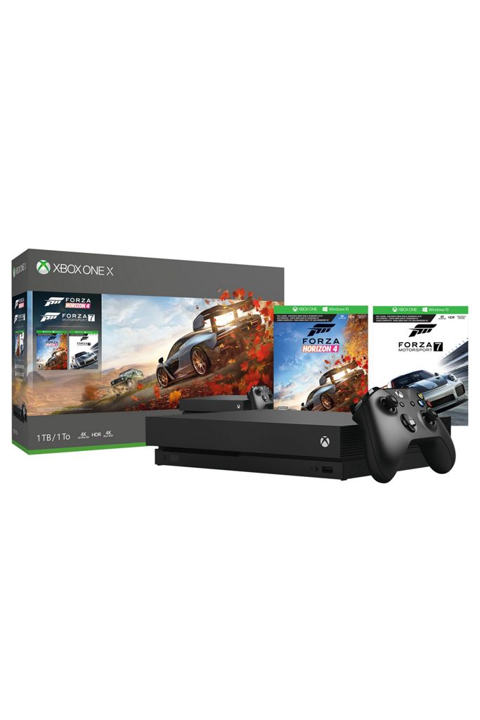 Xbox One X Console + Forza Gaming Gift Set | Urban Outfitters