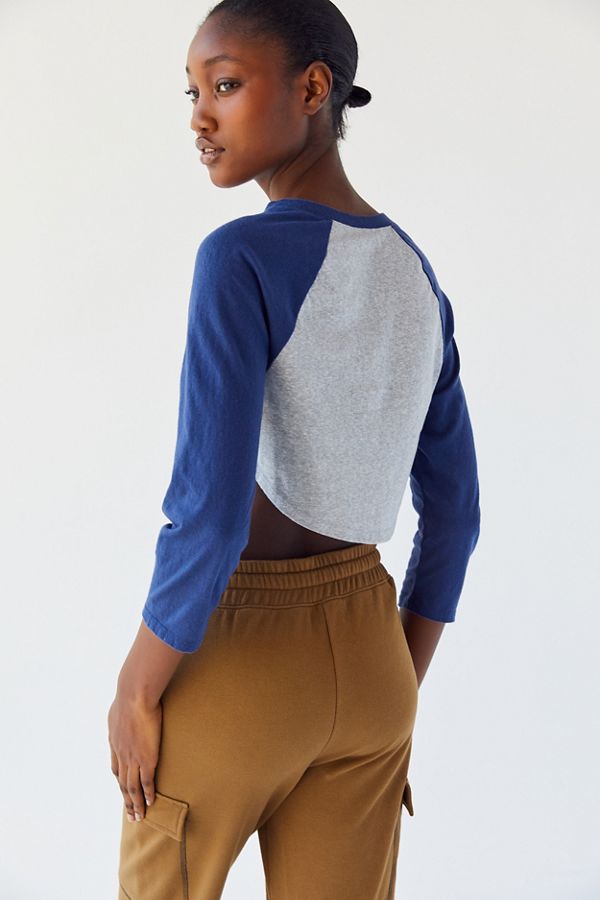 Out From Under Kevin Cropped Baseball Tee | Urban Outfitters