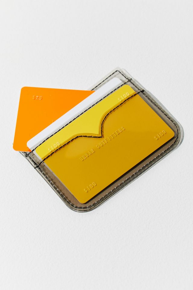 Clear Mini Card Case | Urban Outfitters Canada