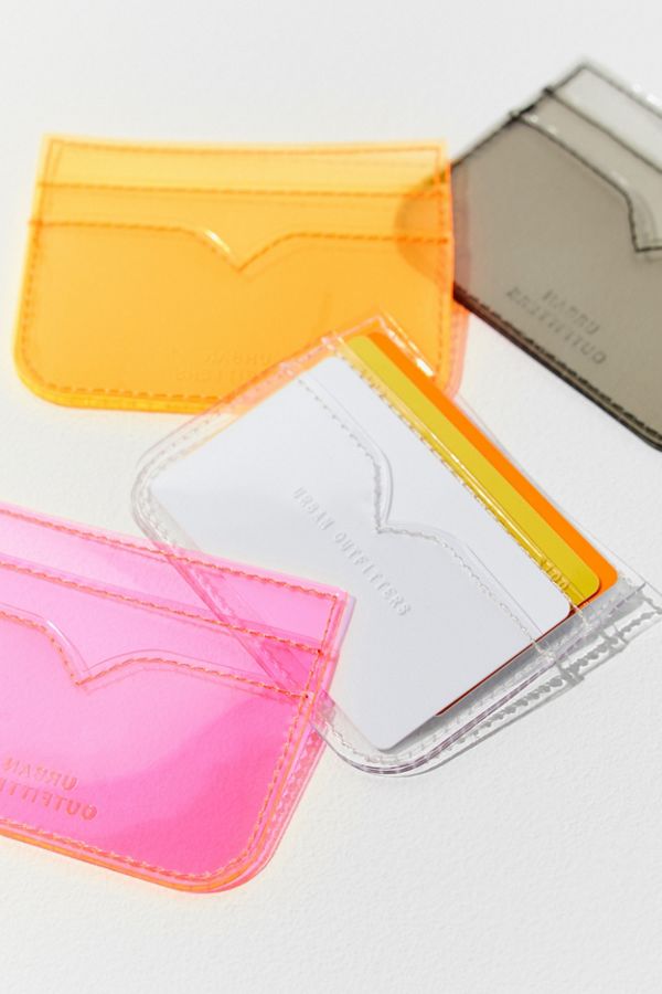 Clear Card Case | Urban Outfitters