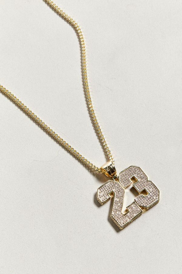 King Ice The 23 Necklace | Urban Outfitters