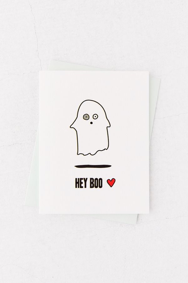 Hey Boo Valentine’s Day Card | Urban Outfitters