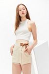UO Sarya Linen Side-Tie Skort | Urban Outfitters