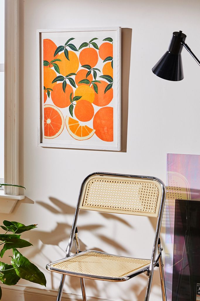 Leanne Simpson Orange Harvest Art Print | Urban Outfitters