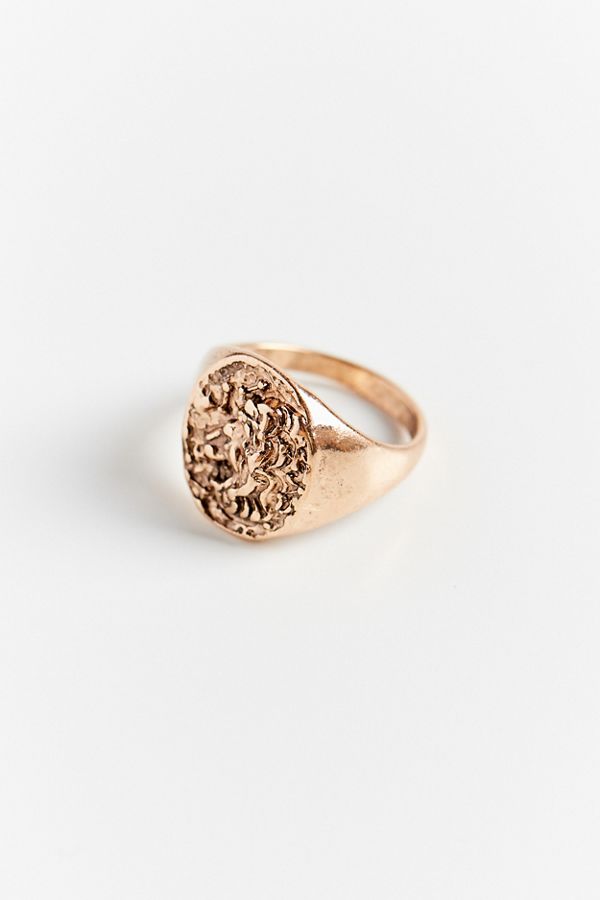 Mia Colona & UO Exclusive Lion Signet Ring | Urban Outfitters