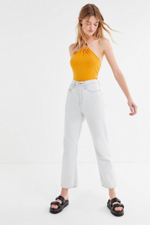 Truly Madly Deeply Ring Front Halter Top Urban Outfitters