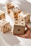 Oversized Wooden Dice - Set Of 5 | Urban Outfitters