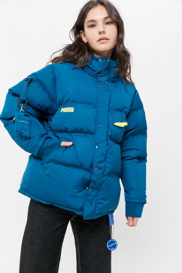Puma X Ader Error Down Puffer Coat | Urban Outfitters