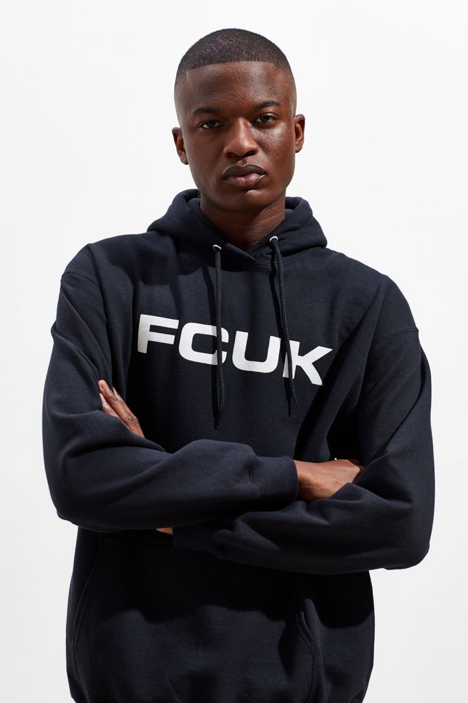 FCUK UO Exclusive Logo Hoodie Sweatshirt | Urban Outfitters Canada