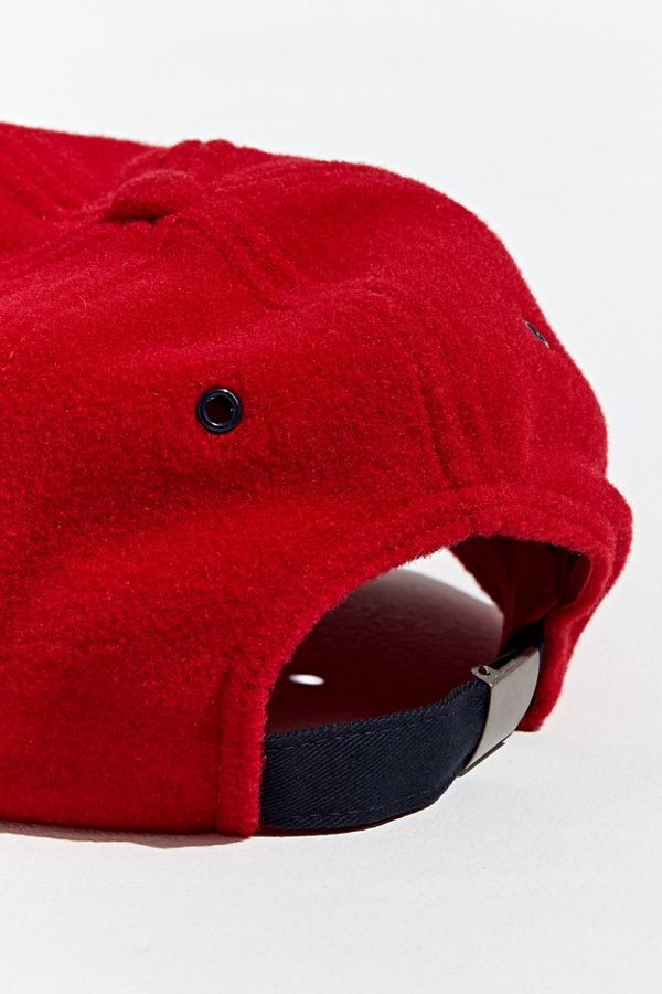 Perry Ellis Rubber Patch Logo Baseball Hat | Urban Outfitters