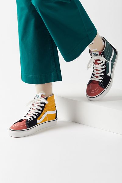 Vans Sk8-Hi Varsity Colorblock Sneaker | Urban Outfitters