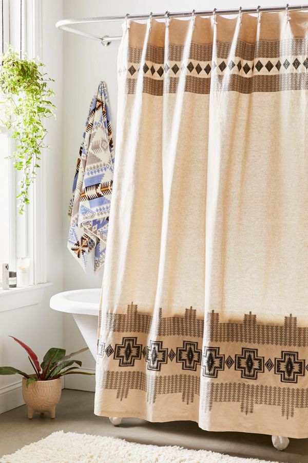 Pendleton Harding Jacquard Shower Curtain | Urban Outfitters