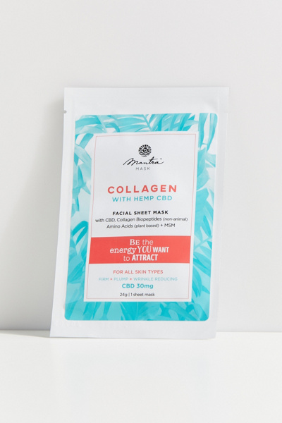 Mantra Mask Hemp CBD Facial Sheet Mask | Urban Outfitters