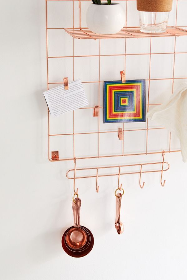 Wire Grid Organizer Set | Urban Outfitters