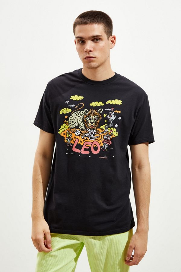 Killer Acid Astrology Leo Tee | Urban Outfitters