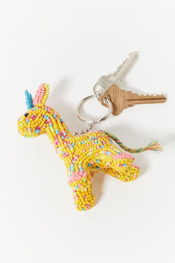 Beaded Animal Keychain | Urban Outfitters