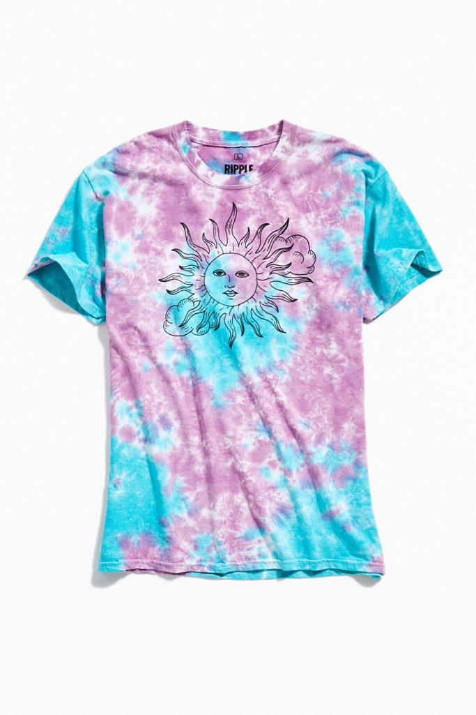 Sun Tie-Dye Tee | Urban Outfitters