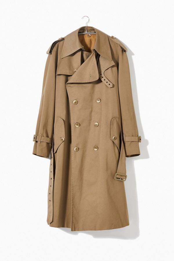 Vintage Jupiter Double Breasted Trench Coat | Urban Outfitters