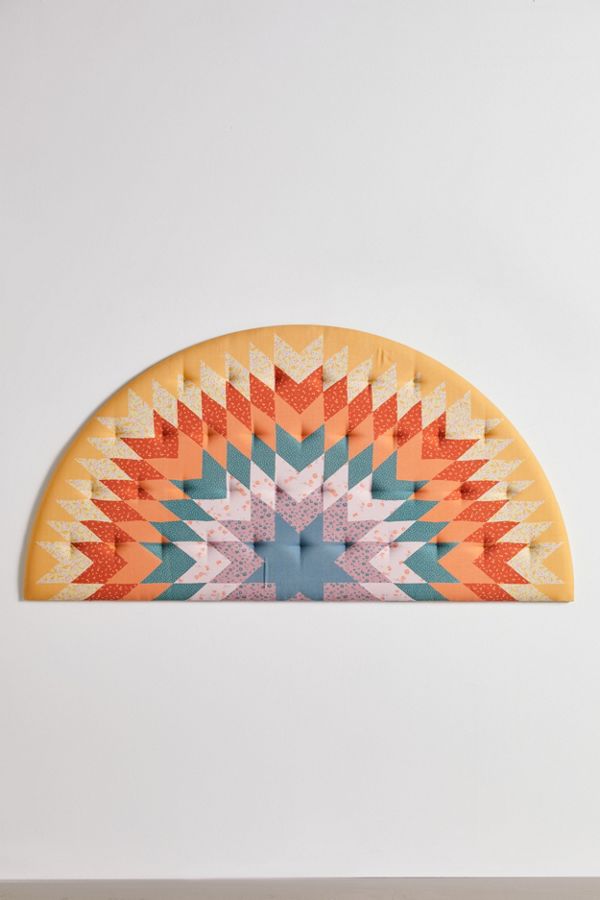 Cosette Patchwork Print Headboard | Urban Outfitters