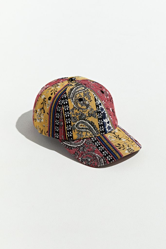 UO Patchwork Paisley Baseball Hat | Urban Outfitters