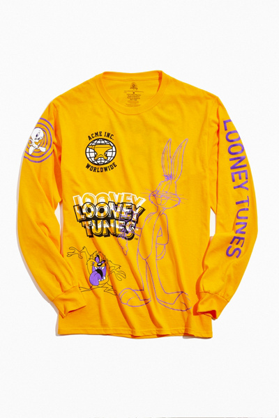 Looney Tunes Layered Graphic Long Sleeve Tee | Urban Outfitters