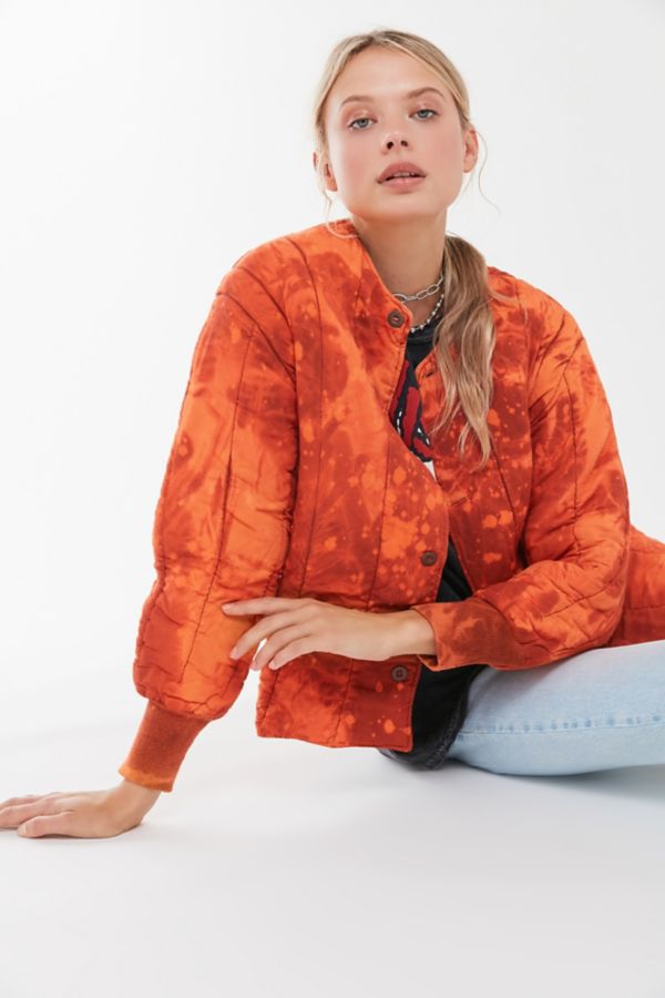 Urban Renewal Recycled Tie Dye Liner Jacket Urban Outfitters