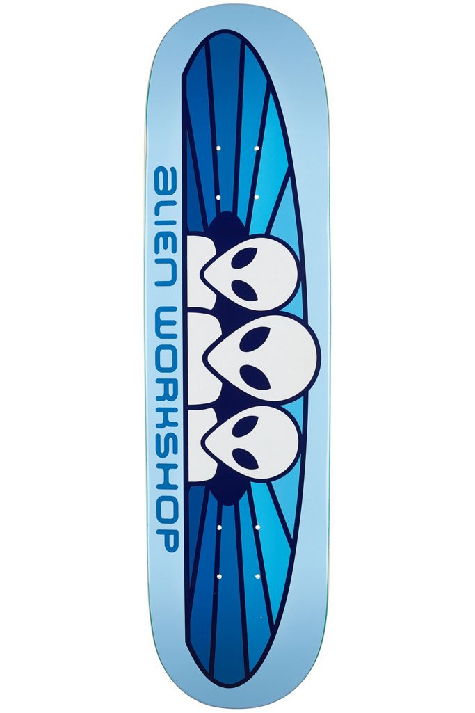 Alien Workshop Spectrum Pastel Blue Skateboard Deck 8.0 x 31.5 | Urban ...