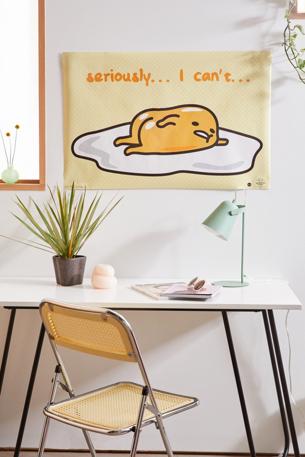 Gudetama I Can’t Poster | Urban Outfitters