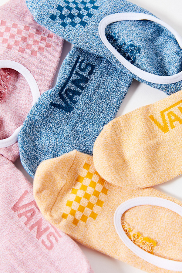 Vans Classic Canoodle Marled No-Show Liner Sock 3-Pack | Urban Outfitters