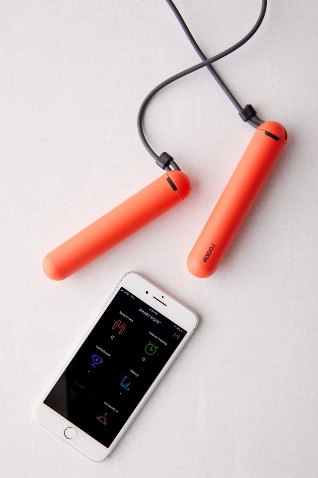 Tangram Factory Rookie Bluetooth Smart Jump Rope | Urban Outfitters Tangram Factory Rookie Bluetooth Smart Jump Rope | Urban Outfitters