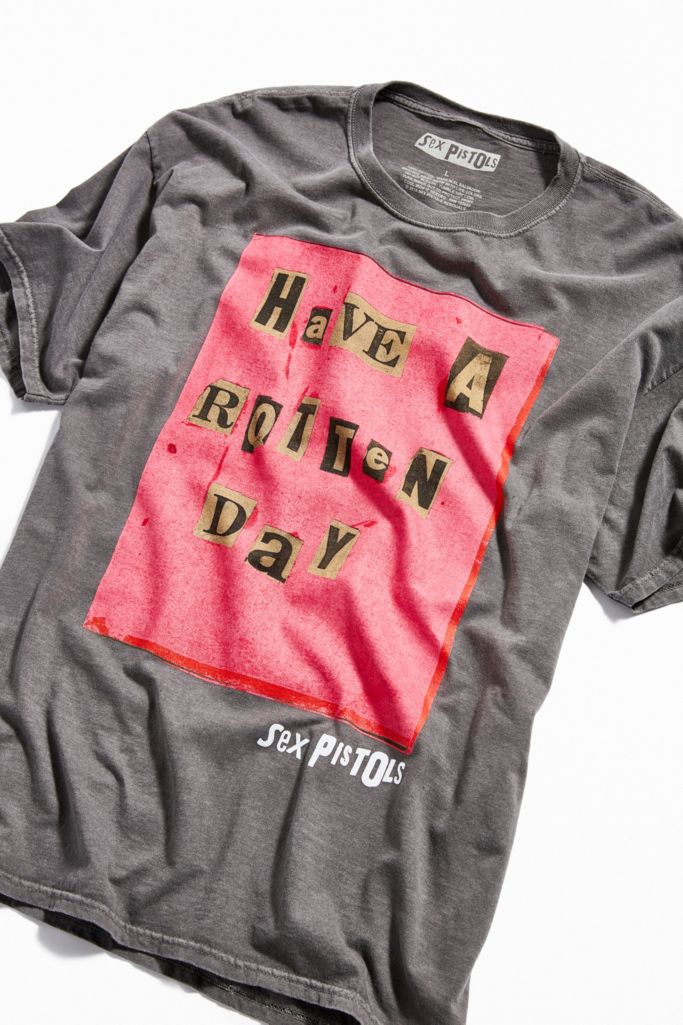 Sex Pistols Have A Rotten Day Tee Urban Outfitters Canada