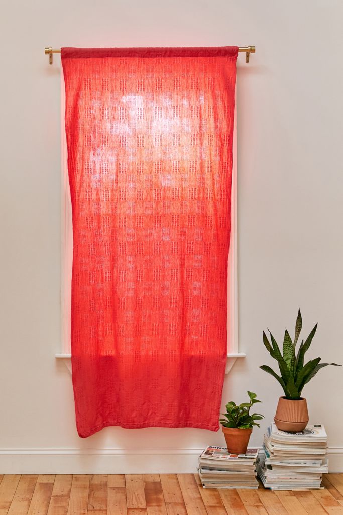 Urban Renewal Overdyed Remnant Checkered Window Panel | Urban Outfitters