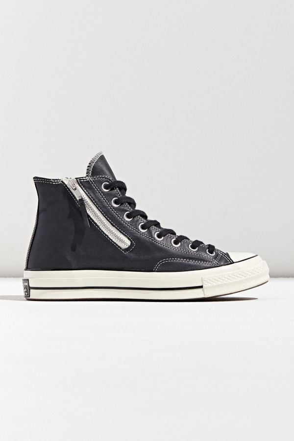 Converse Chuck 70 Side Zip Leather High Top Sneaker | Urban Outfitters
