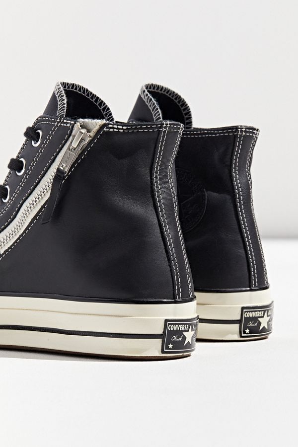 Converse Chuck 70 Side Zip Leather High Top Sneaker | Urban Outfitters