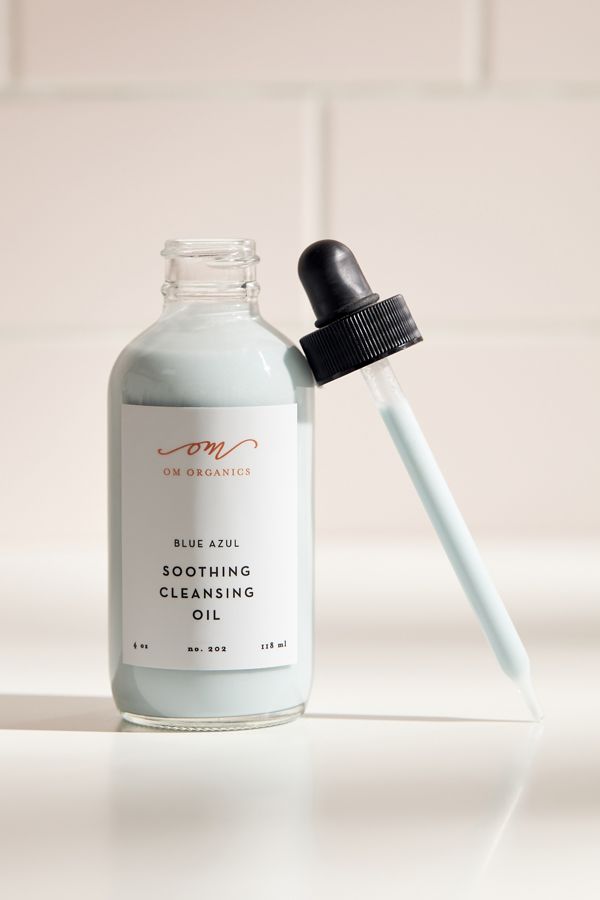 Om Organics Blue Azul Soothing Cleansing Oil | Urban Outfitters
