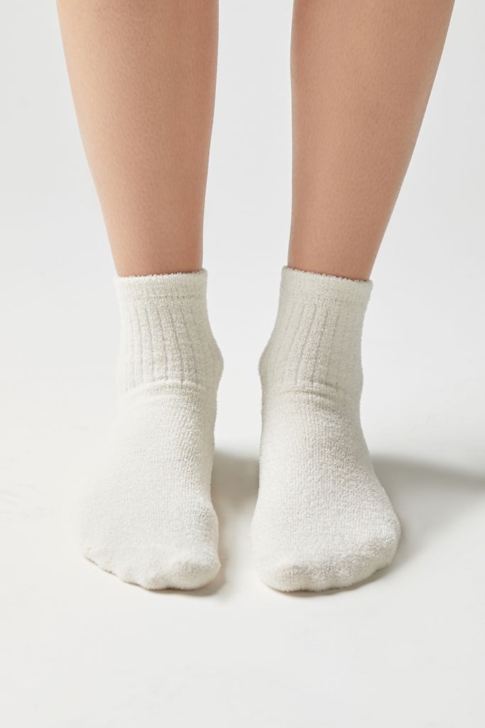 Shiny Chenille Crew Sock | Urban Outfitters