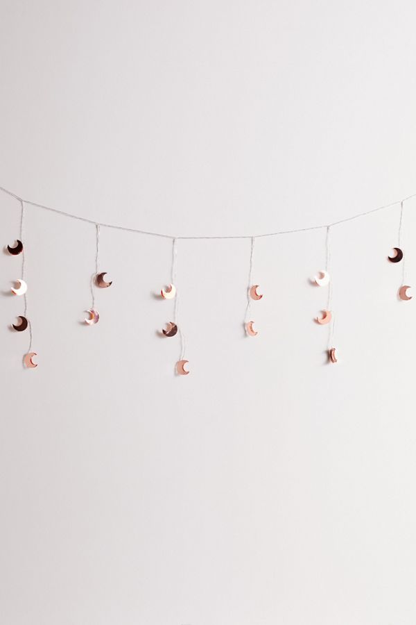 Crescent Moon Curtain String Lights | Urban Outfitters