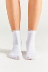 Mini Ruffle Ribbed Crew Sock | Urban Outfitters Canada