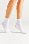Mini Ruffle Ribbed Crew Sock | Urban Outfitters Canada