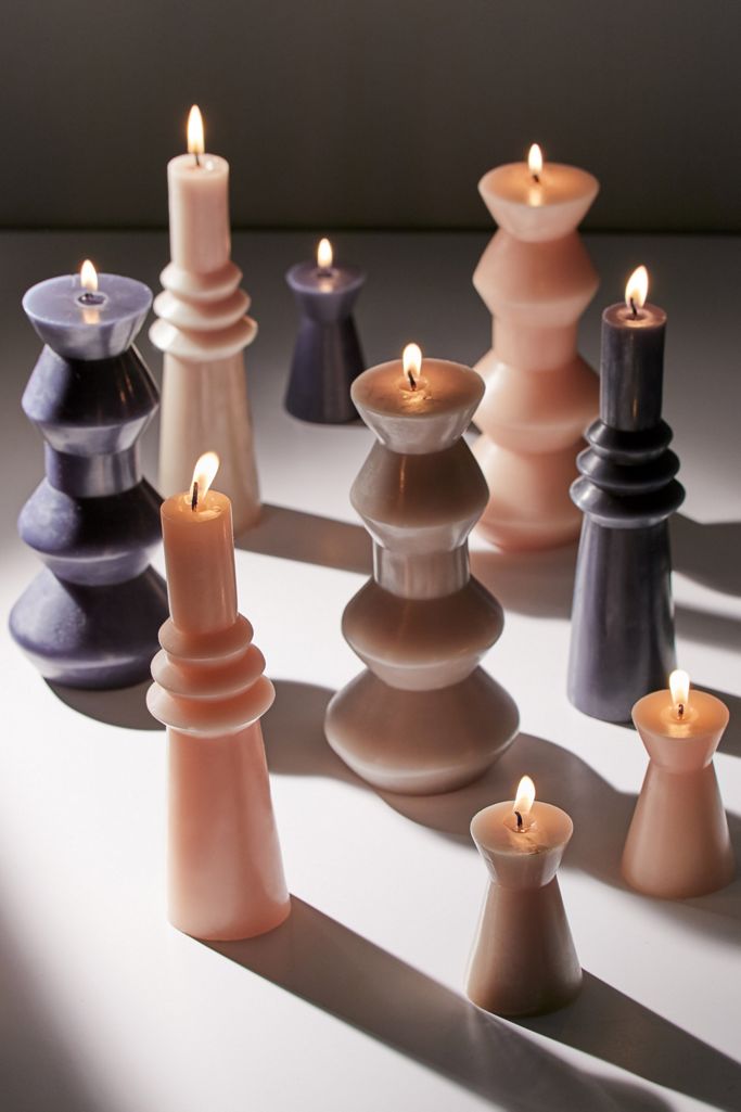 Illume Medium Geo Pillar Shaped Candle | Urban Outfitters Canada Illume Medium Geo Pillar Shaped Candle | Urban Outfitters Canada