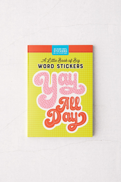A Little Book of Big Word Stickers By Pipsticks®+Workman® | Urban ...