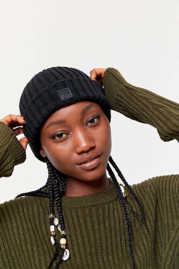 FILA Monochrome Knit Beanie | Urban Outfitters