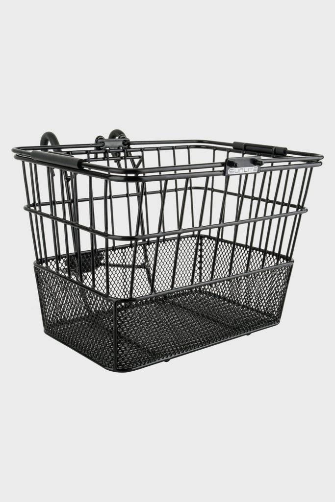 Sunlite Wire + Mesh Lift-Off Front Bike Basket | Urban Outfitters