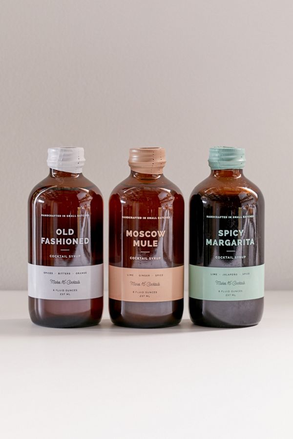 Cocktail Syrup Set | Urban Outfitters