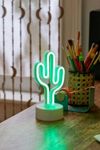 Cactus Mini LED Neon Table Lamp | Urban Outfitters