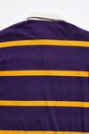 Vintage Polo Ralph Lauren Purple And Yellow Stripe Rugby Shirt | Urban ...